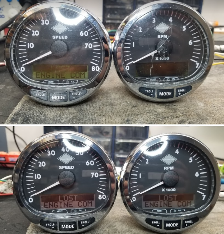 Mercury SC1000 - Speedometer / Tachometer Restoration Services - GaugeSaver