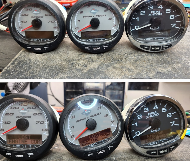 Mercury SC1000 - Speedometer / Tachometer Restoration Services - GaugeSaver