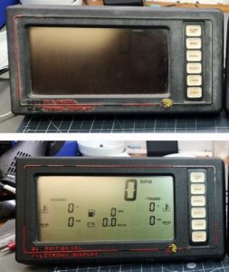 Detroit Diesel MTU Electronic Display LCD Restoration Service - GaugeSaver